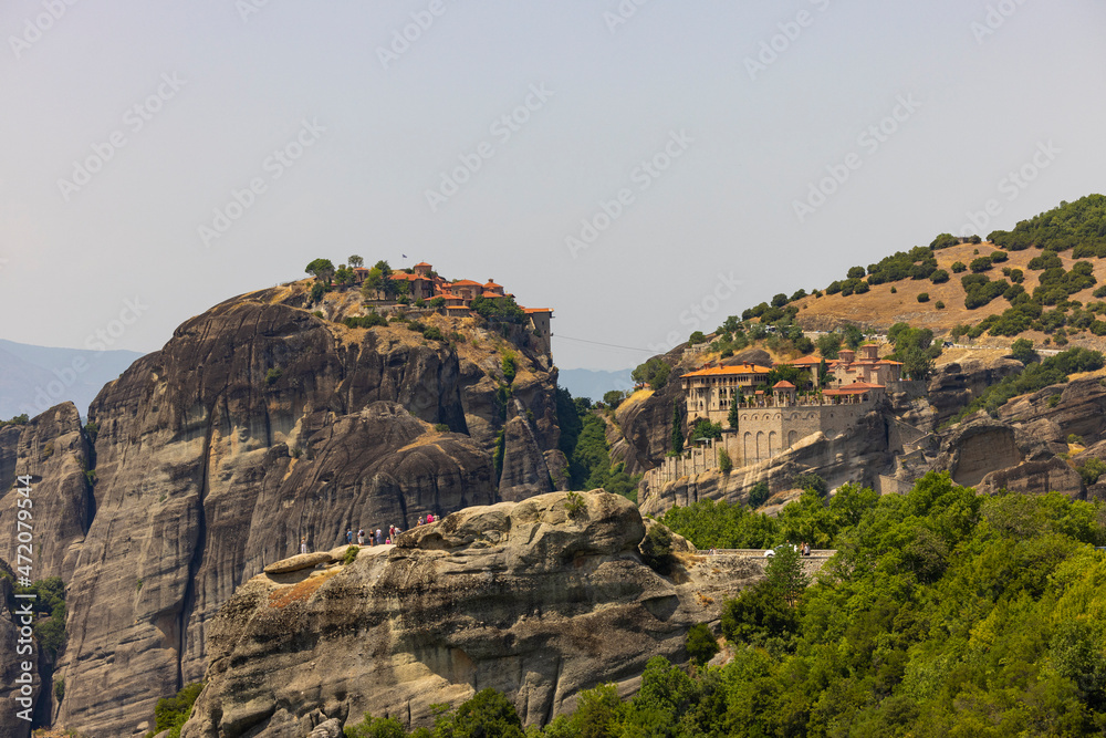 Monasteries of Meteora in Kalampaka, Thessaly (Central Greece ...
