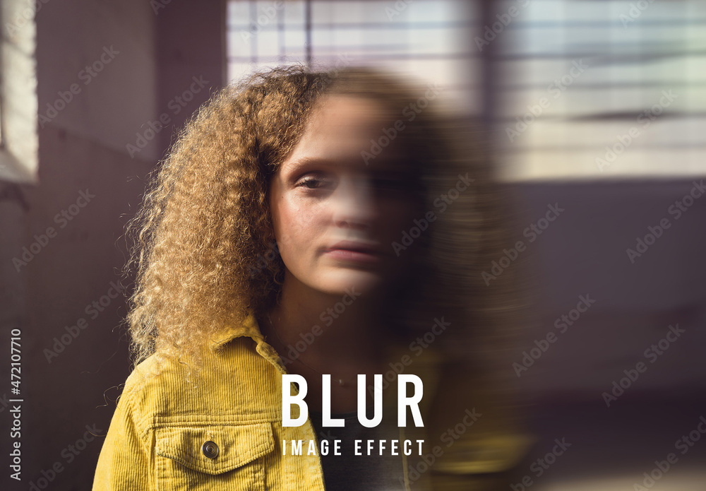 Blurred Image Effect Stock Template | Adobe Stock