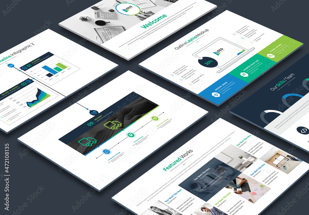 Presentation Layout Stock Template | Adobe Stock