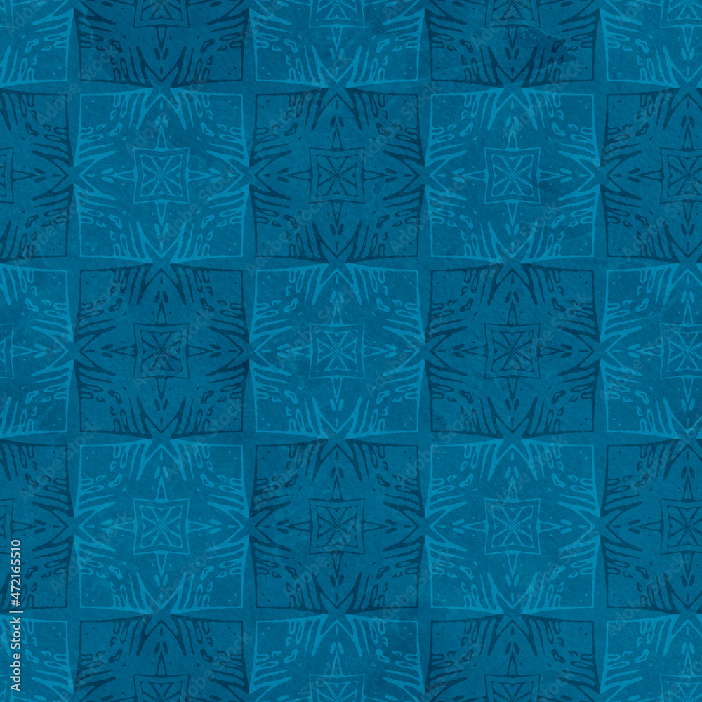 Seamless pattern for traditional arabic and indian pottery tiling ...