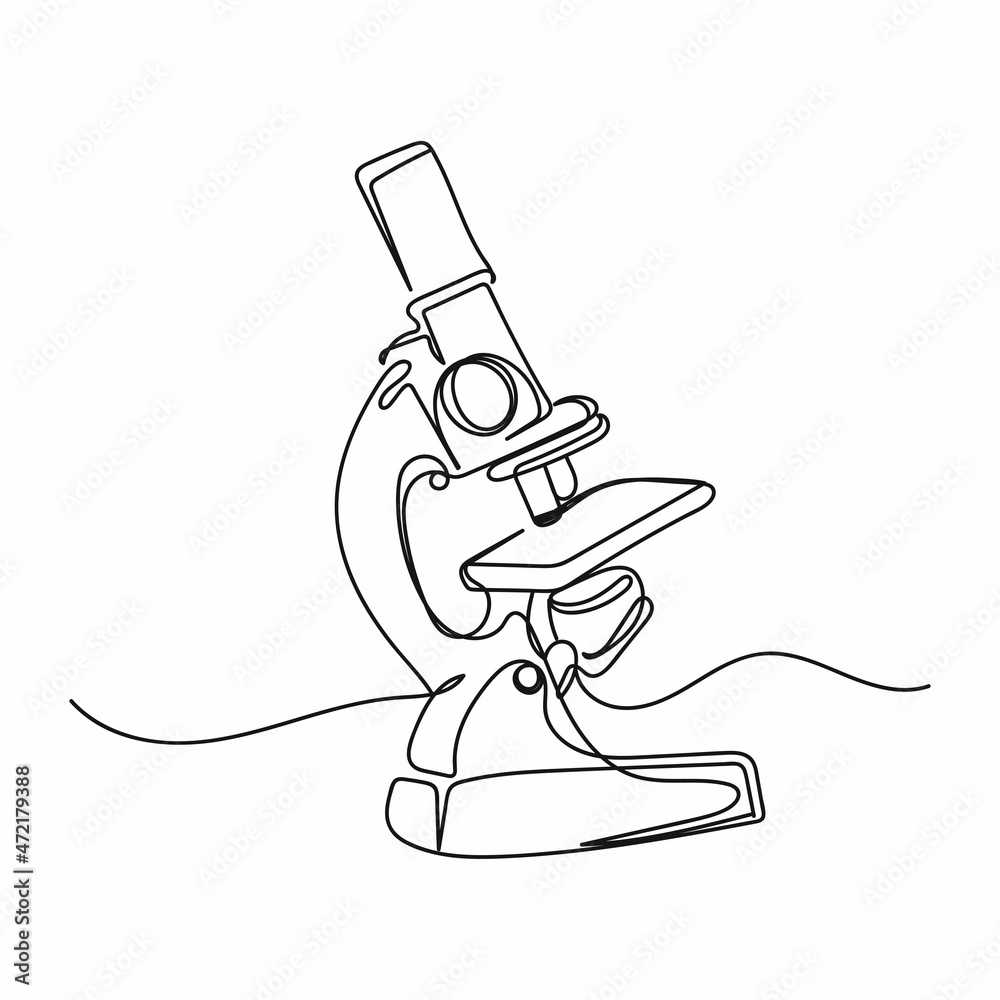 Vector abstract continuous one single simple line drawing icon of ...