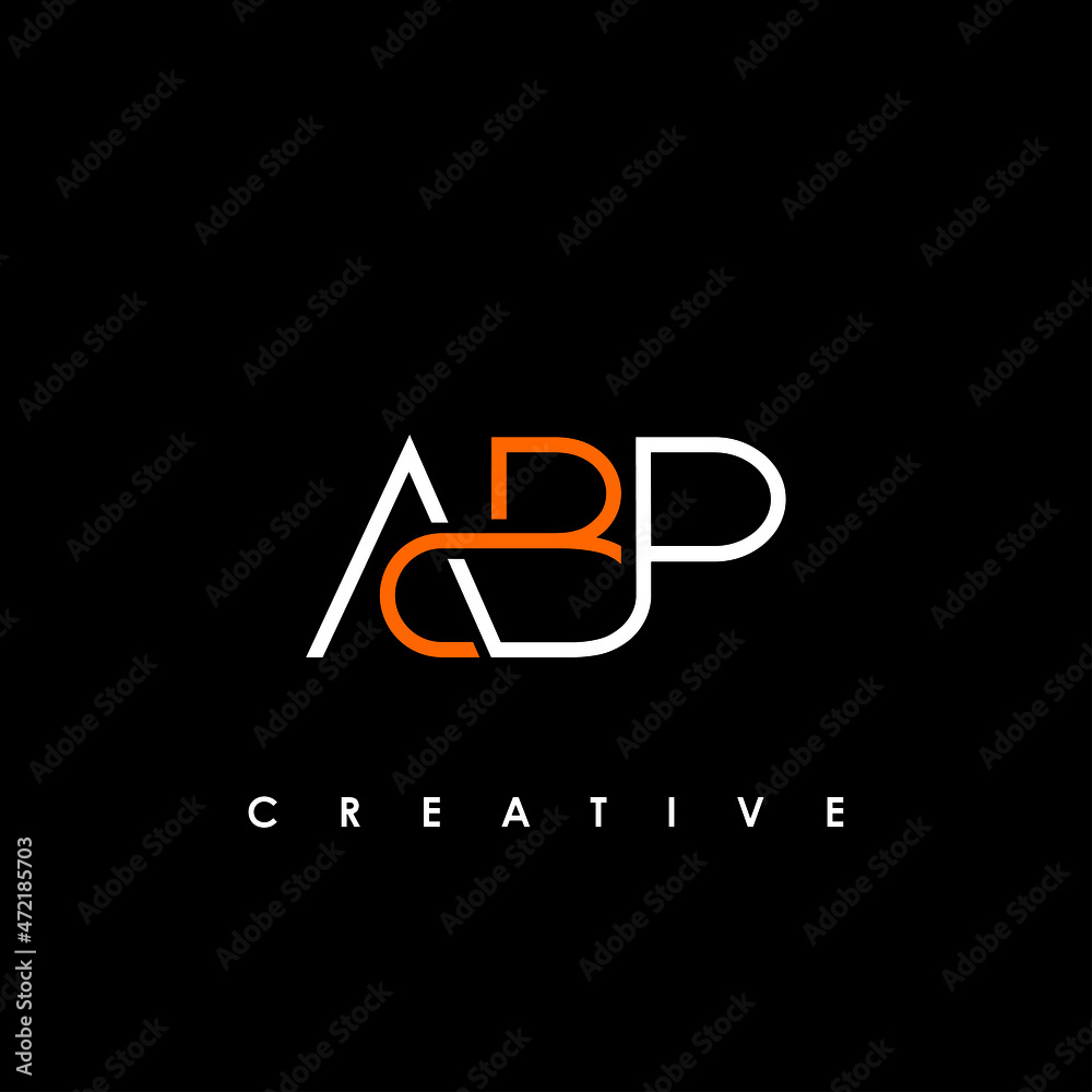 ABP Letter Initial Logo Design Template Vector Illustration Stock ...