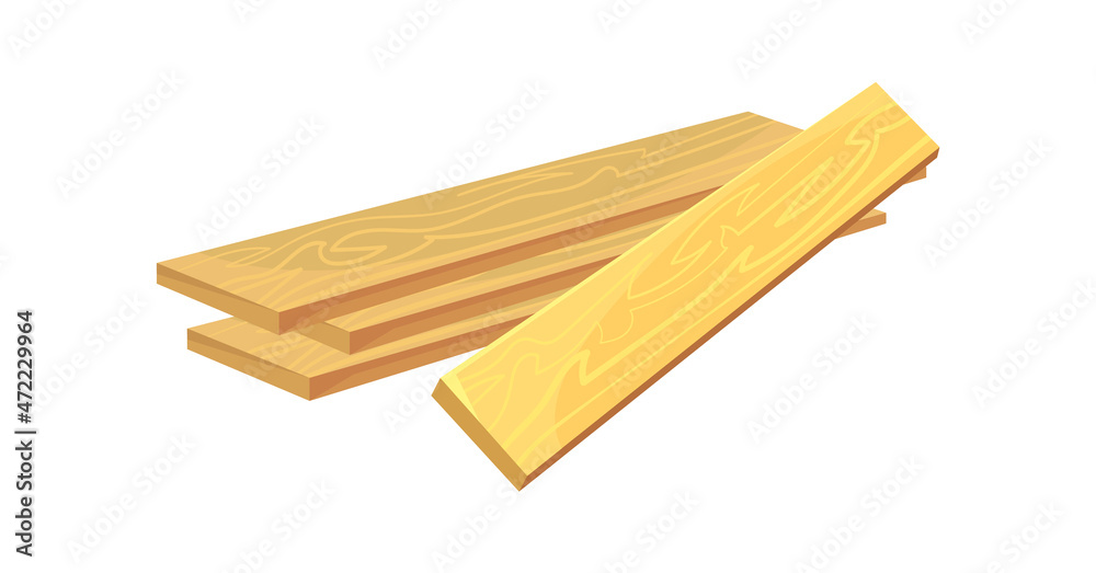 Pile of boards. Construction lumber, wooden planks, wood timber for ...