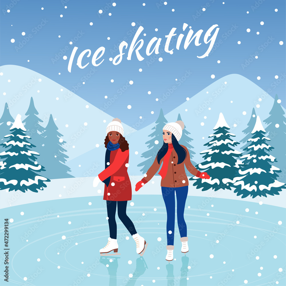 Ice Skate Vector