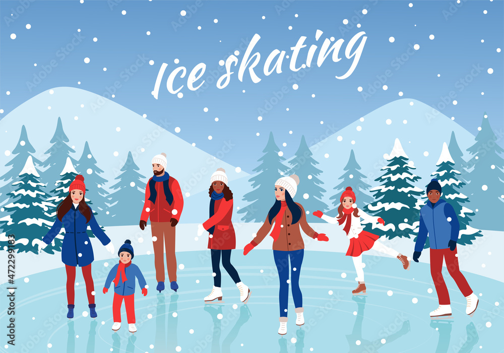 Ice Skate Vector