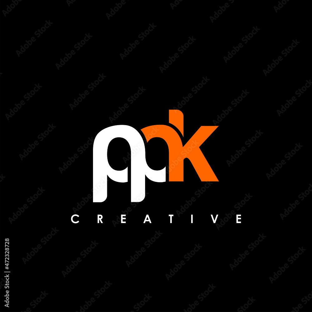 PPK Letter Initial Logo Design Template Vector Illustration Stock ...