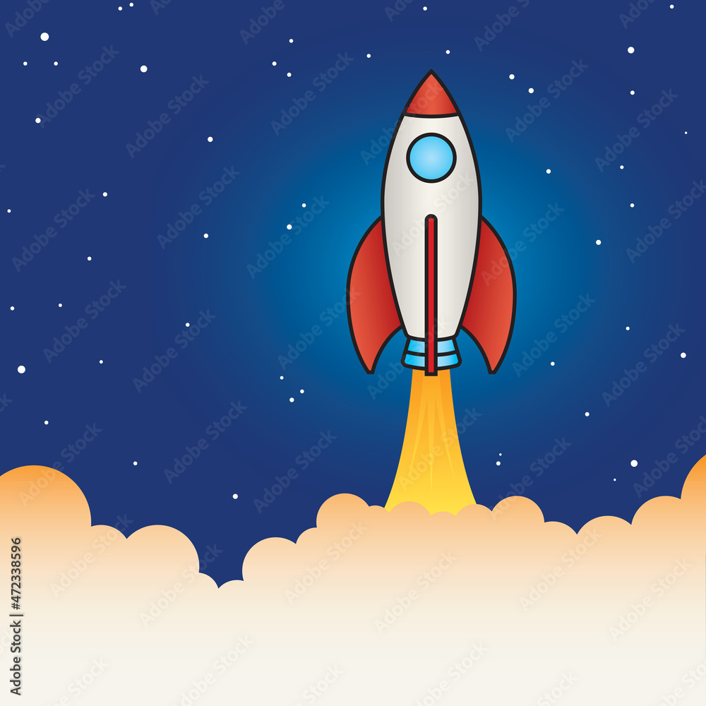 Sci Fi Space Rocket Design