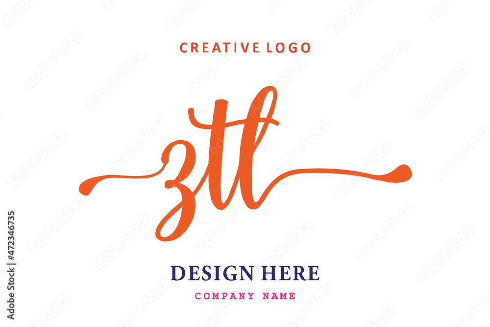 ZTL lettering logo is simple, easy to understand and authoritative ...