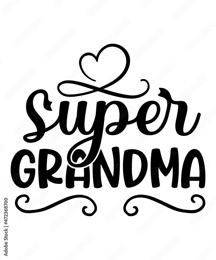 Grandma Svg Bundle, Granny Svg, Grandkids Svg, Grandmother Svg, Blessed ...