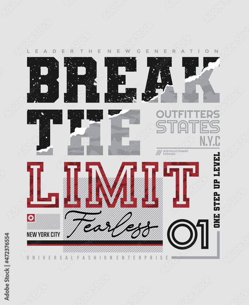 Break the limit, fearless, modern and stylish motivational quotes ...
