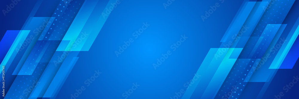 Modern abstract dark navy blue banner background. Vector abstract ...