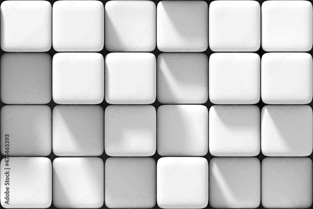 Abstract geometric background with cubes structure Stock Illustration | Adobe Stock