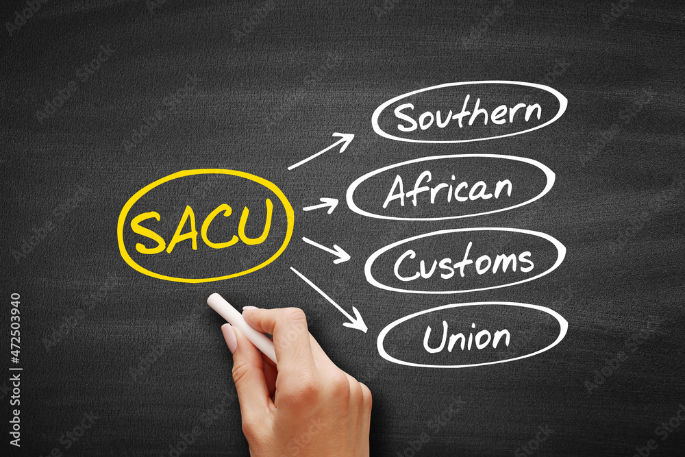 SACU - Southern African Customs Union acronym, concept background on ...