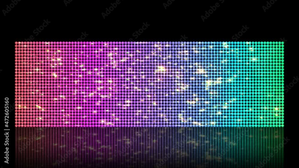 stage glow LED light loop animation Stock Video | Adobe Stock