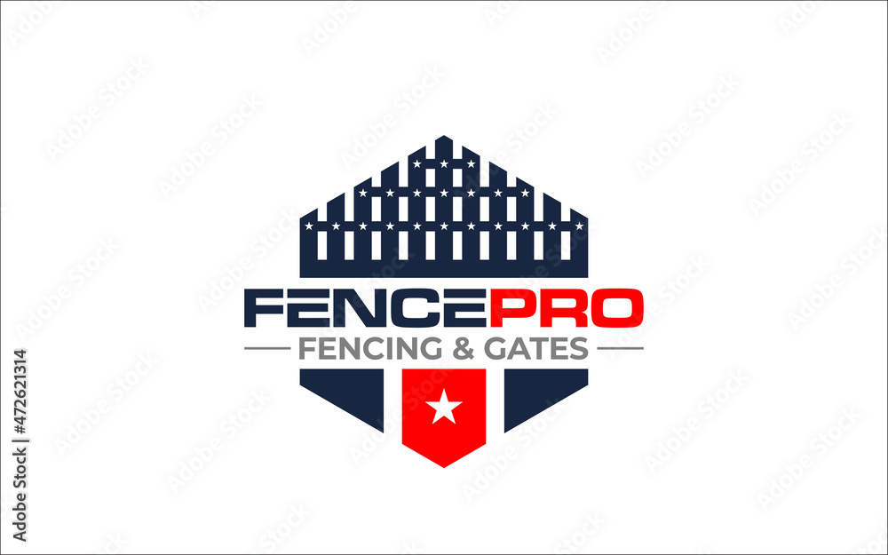 Illustration graphic vector of fence home solution logo design template ...
