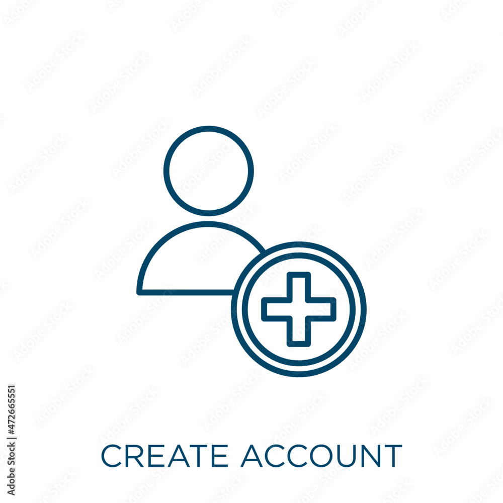 Create Account Icon