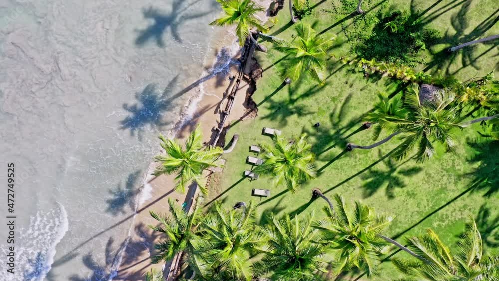 Playa Coson - Tropical Beach In Las Terrenas, Dominican Republic ...