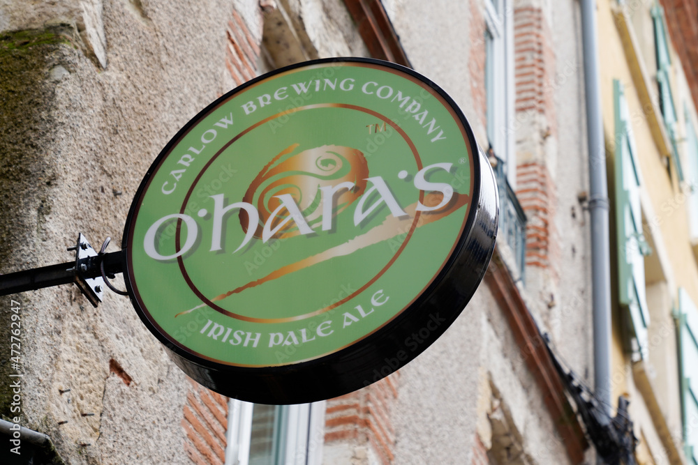 o'hara's logo brand and text sign oharas part of Carlow Brewery group ...
