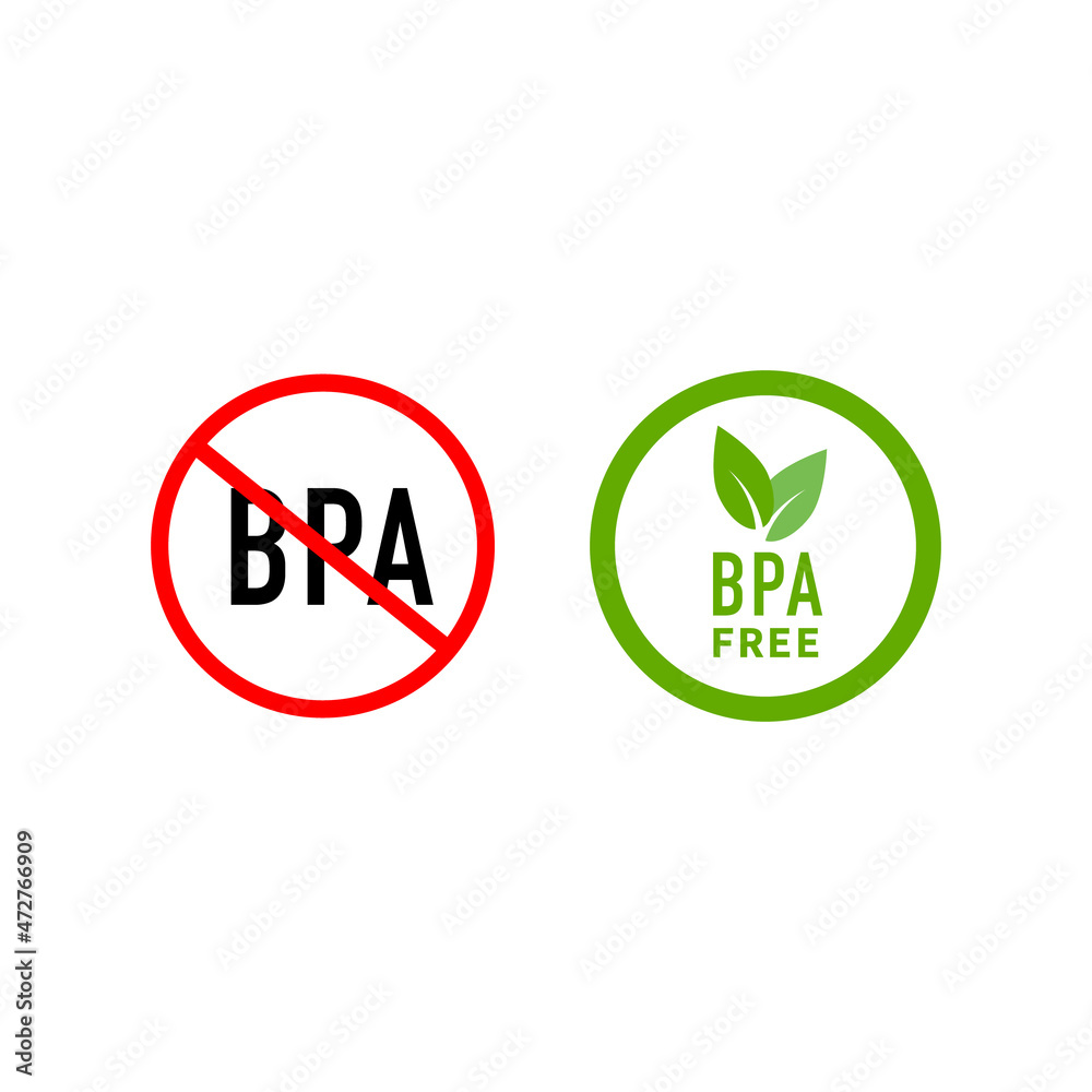BPA FREE Logo. Vector Stock Vector | Adobe Stock