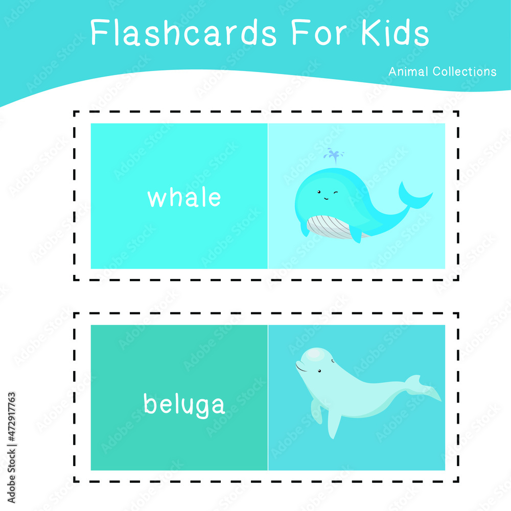 Cute Animal Flashcards Collection English Name With Cartoon Animals cute-animal-flashcards-collection-english-name-with-cartoon-animals
