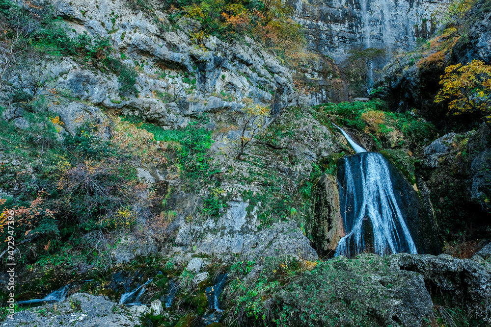 The source of the Rio Mundo in Riopar, Spain, an exceptional nature ...
