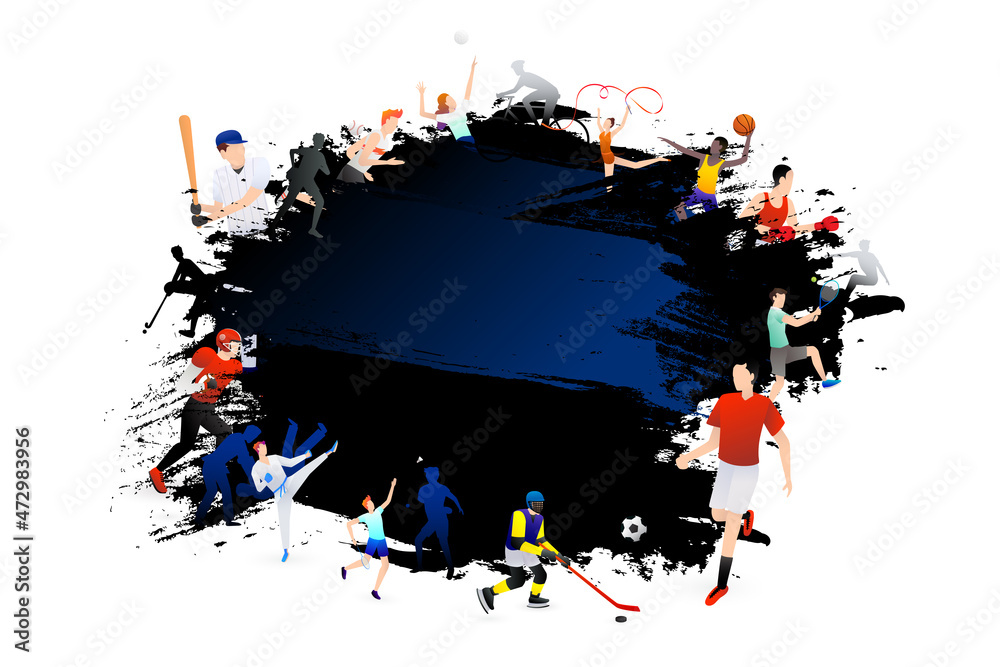 Sports Vector Background Free Download