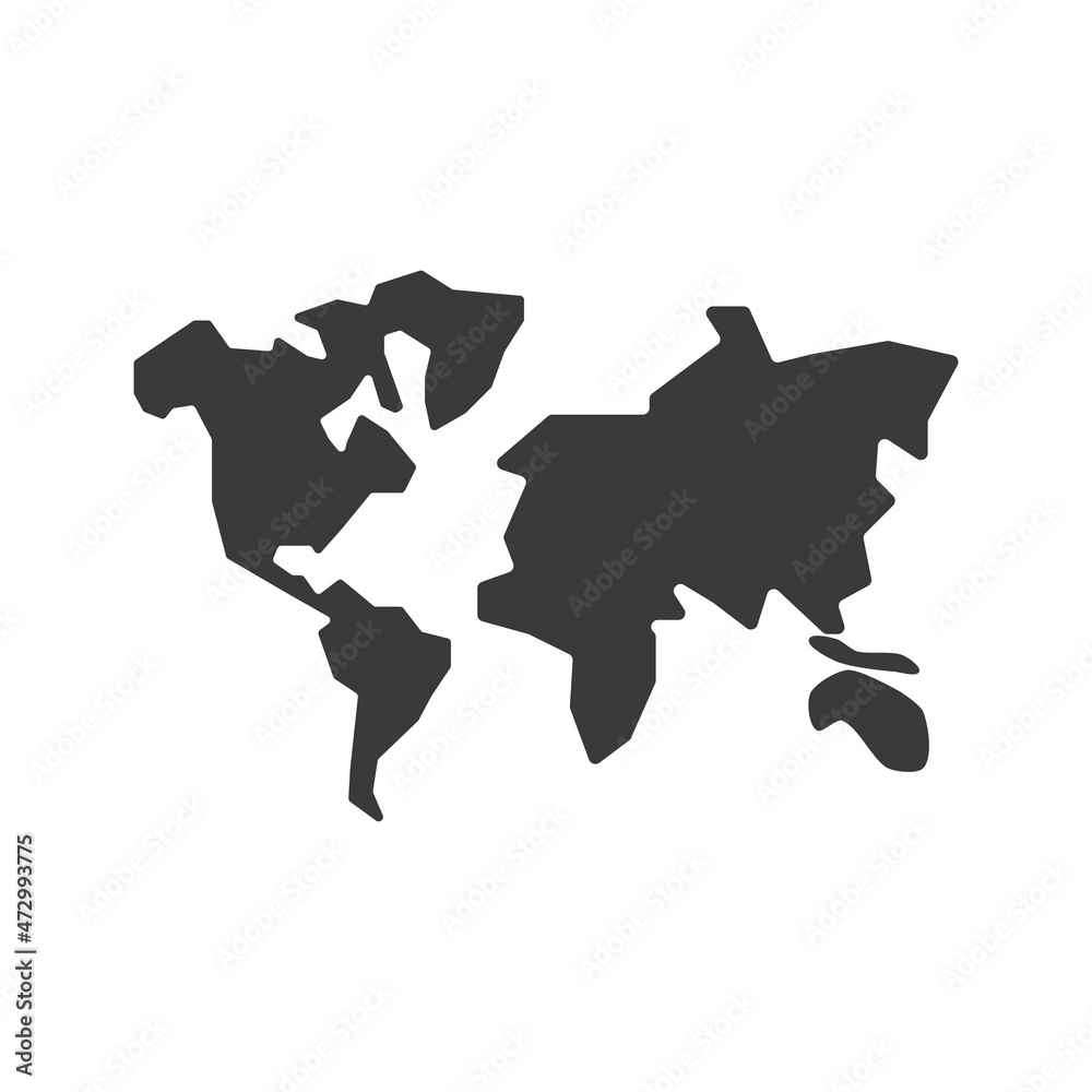 Word map illustration Stock Vector | Adobe Stock