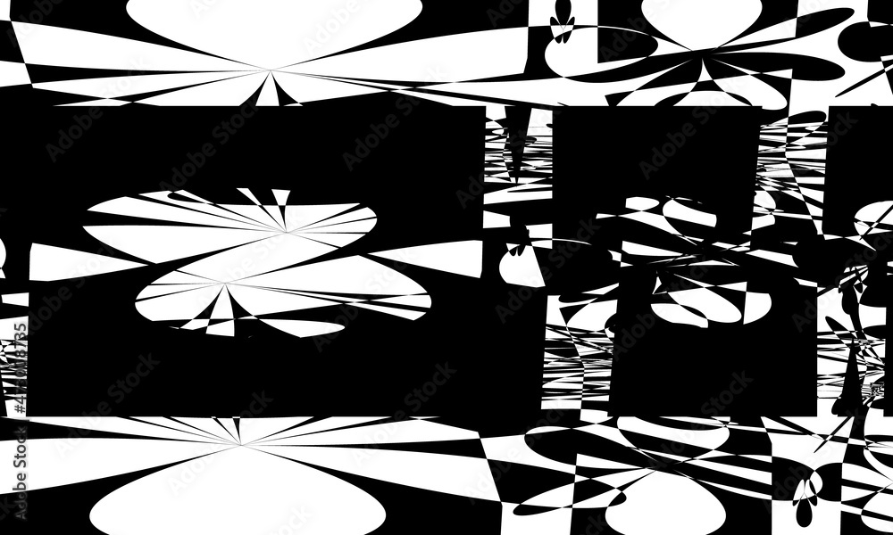 black dynamic pattern with twisting effect inimitable optical illusion ...