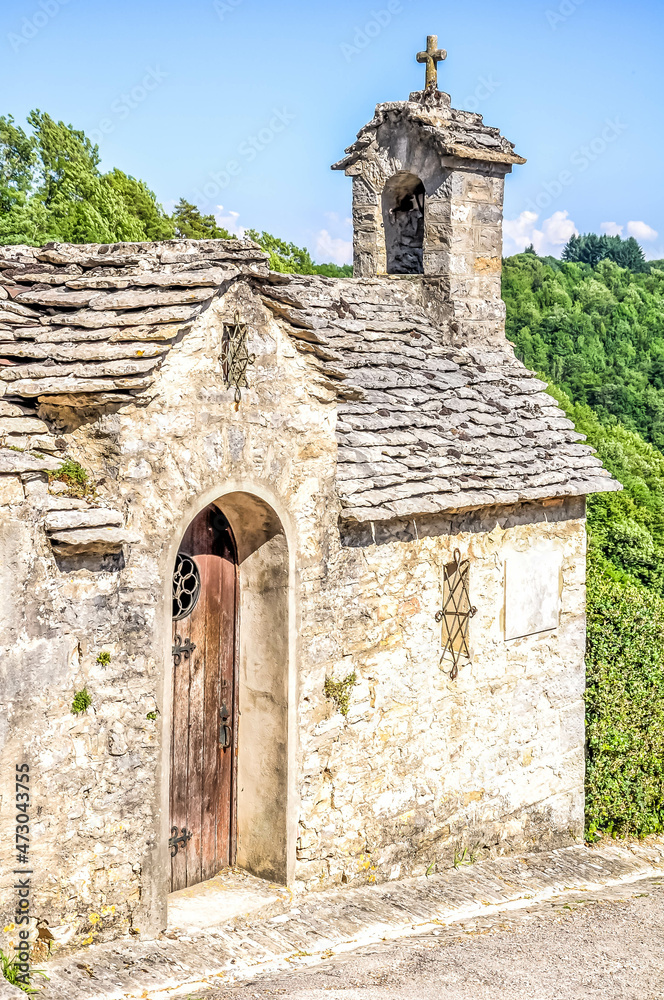 The small chapel in Château-Chalon, the village recognized by Les Plus ...