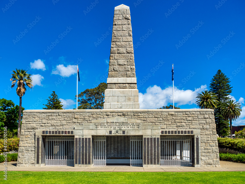Perth, WA Australia - 10-22-2021 Kings Park and Botanic Garden has more ...