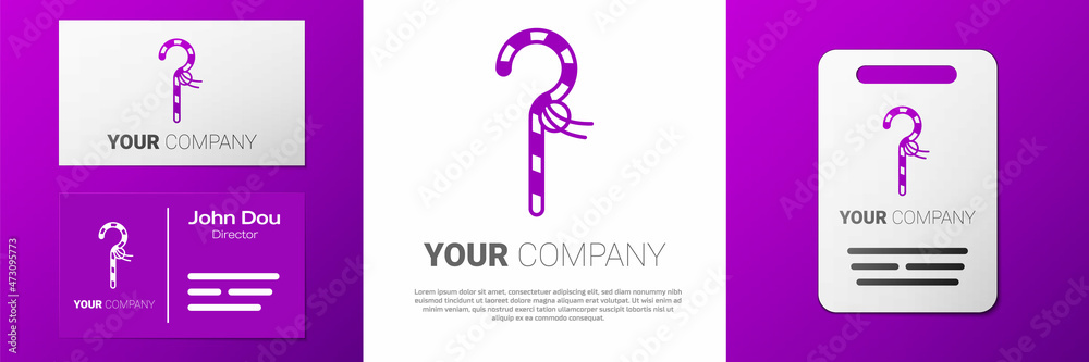 Logotype Crook icon isolated on white background. Ancient Egypt symbol ...