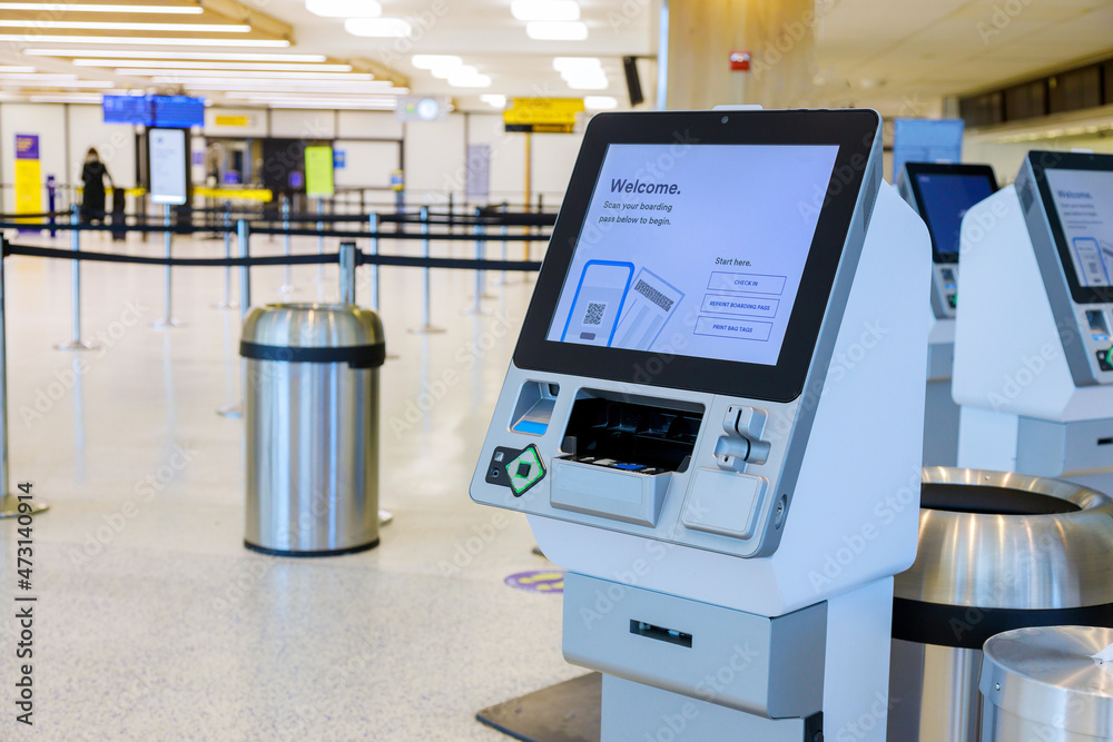 Self-service technology in transportation of self check-in kiosk in ...