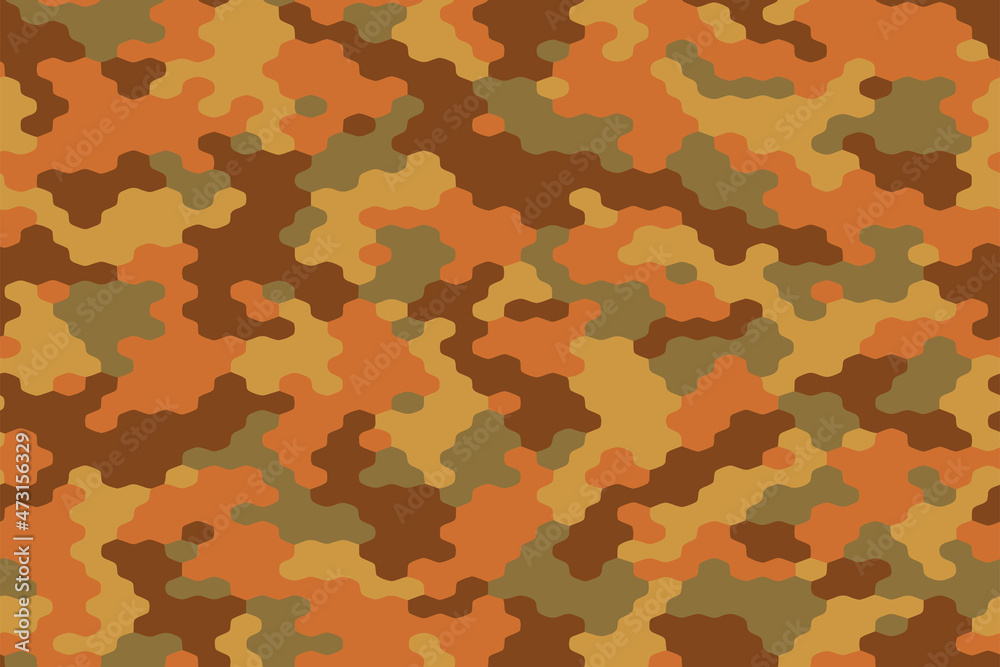 Full seamless abstract military camouflage skin pattern vector for ...