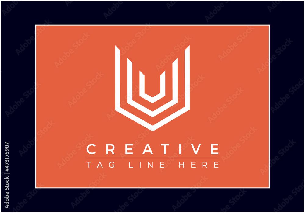 Letter VVV, V logo icon design template elements. Initial logo design ...