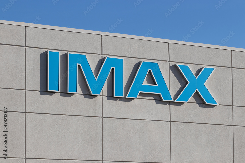 IMAX Movie Theater Logo and Signage. IMAX is a large format system of ...