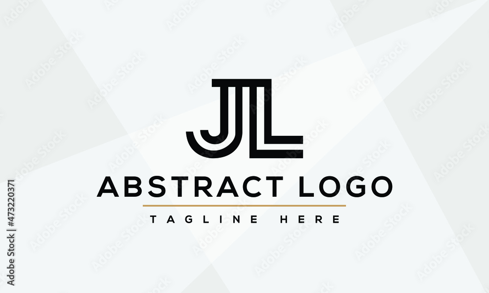 Creative letter JL Logo Design Vector Template. Initial Letter JL Logo ...