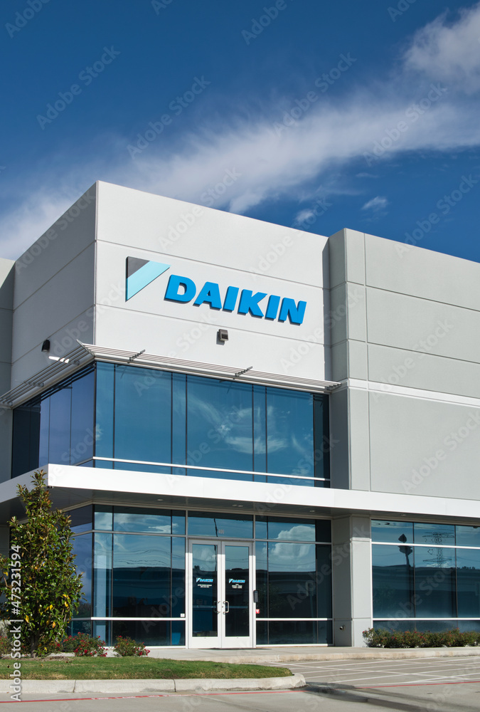 Daikin office headquarters exterior in Houston, TX. Japanese ...