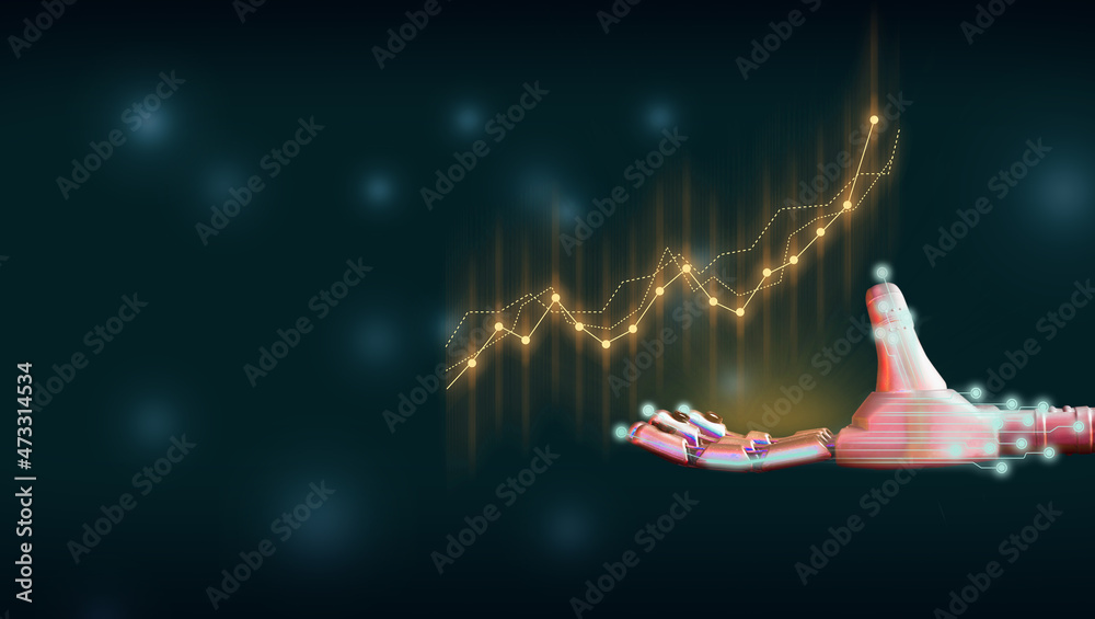 Stock Charts or cryptocurrency with Indicator Analysis with Ai ...