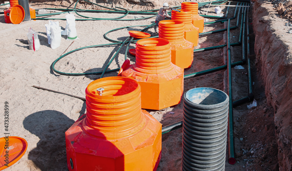 Fuel station construction - Fuel Tank Sump and Dispenser Sump Stock ...