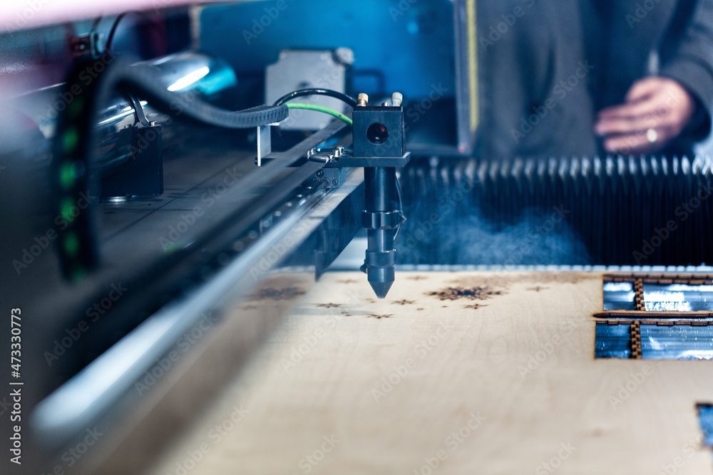 The 3D printing machine make the 3D model by material. The hi ...