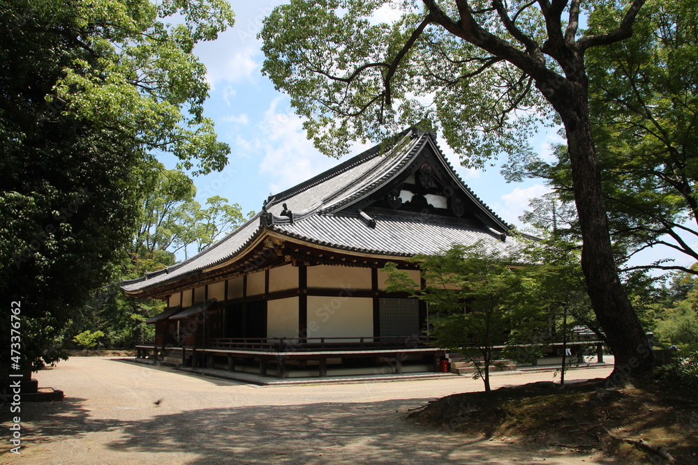 Templo Ninnaji , Kioto. Es uno de los principales templos budistas de ...