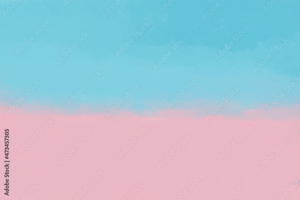 abstract blue and pink watercolor background with space for text, cover ...