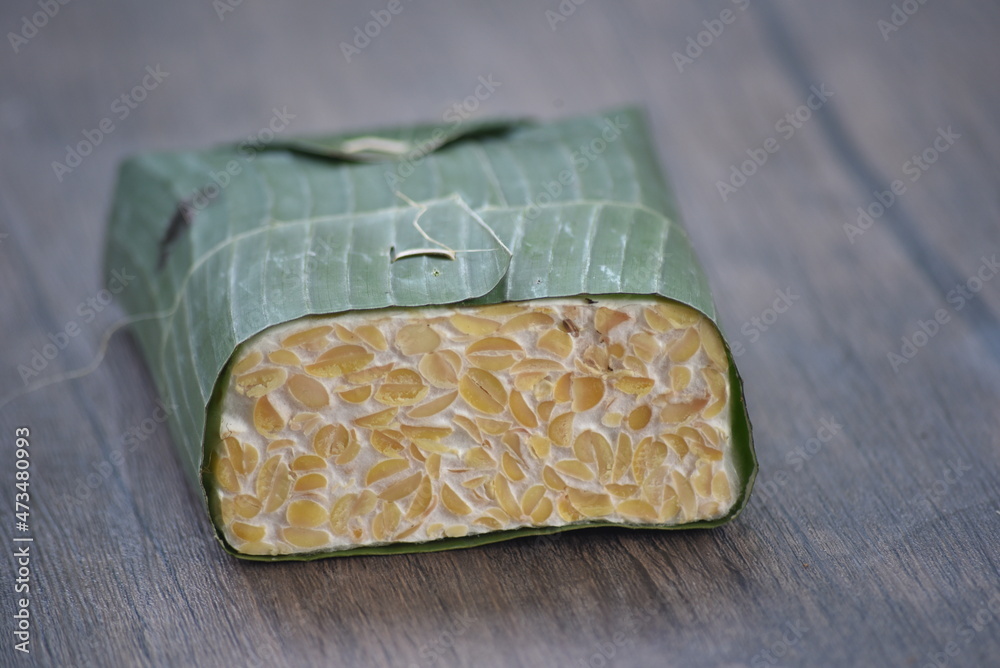 Tempeh or tempe is a traditional Javanese food made from fermented ...