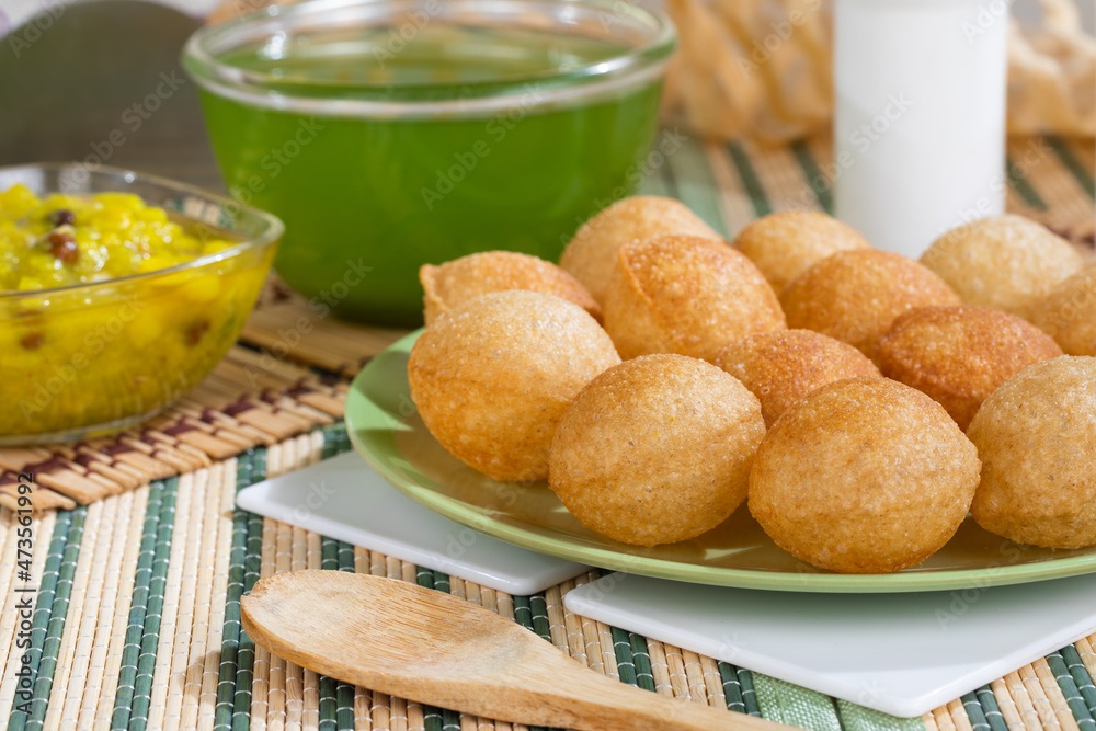 Gol Gappa Stock Photo | Adobe Stock