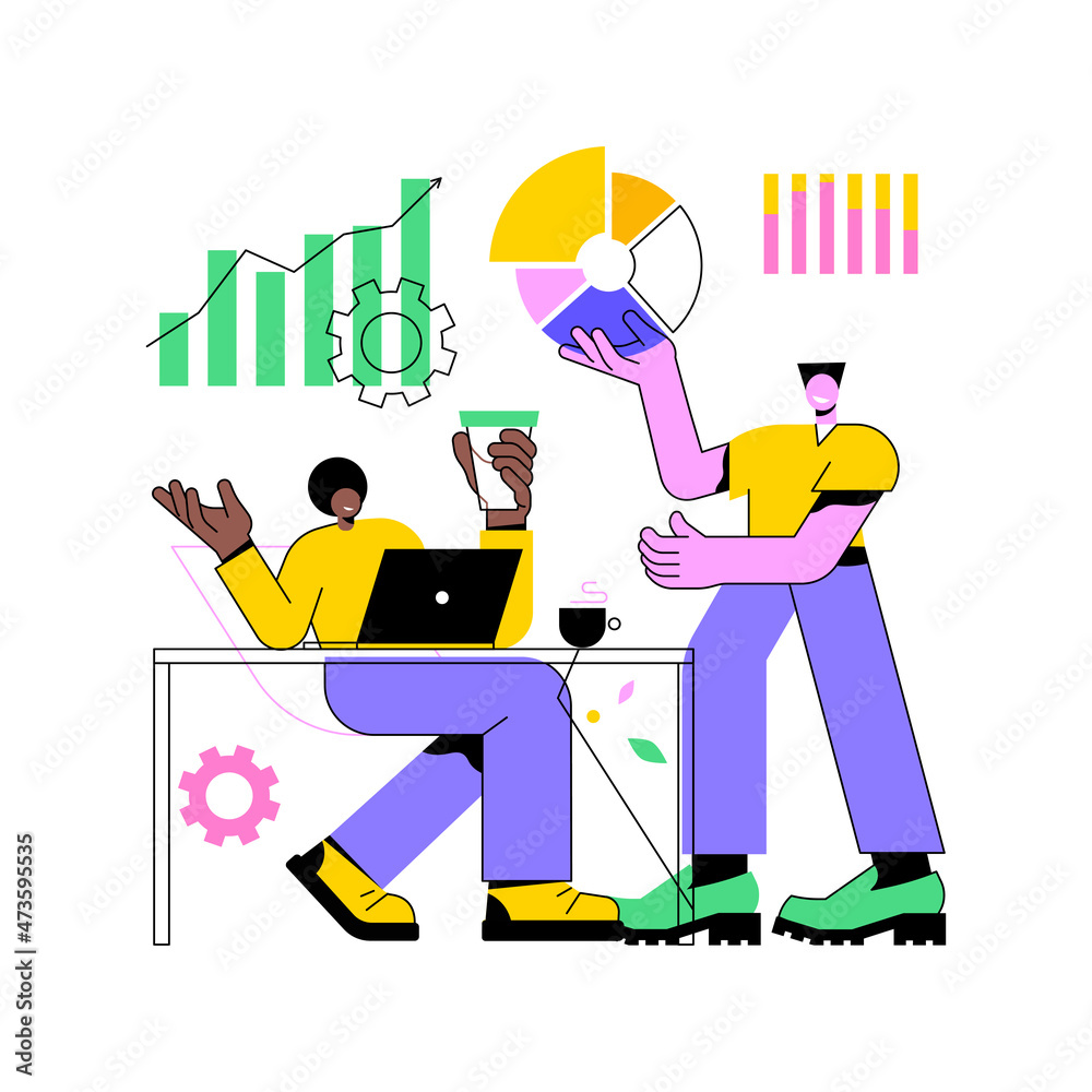 Business analysis abstract concept vector illustration. Identify ...