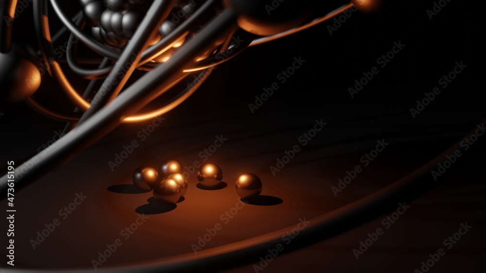 3d abstract background for desktop, 3d abstract geometric design. Stock ...