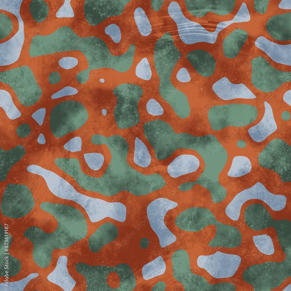 Seamless strange animal skin inspired surface pattern design for print ...