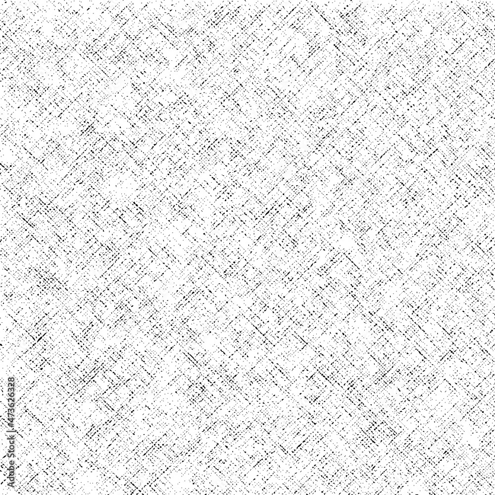 Woven seamless pattern. Weave distress texture. Linen backdrop. Brush ...