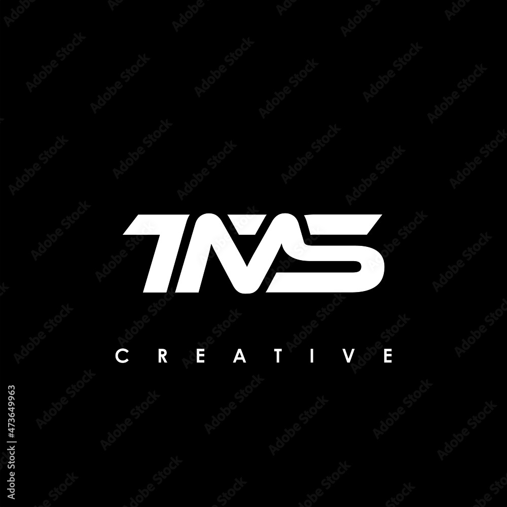 Vetor de TMS Letter Initial Logo Design Template Vector Illustration do ...