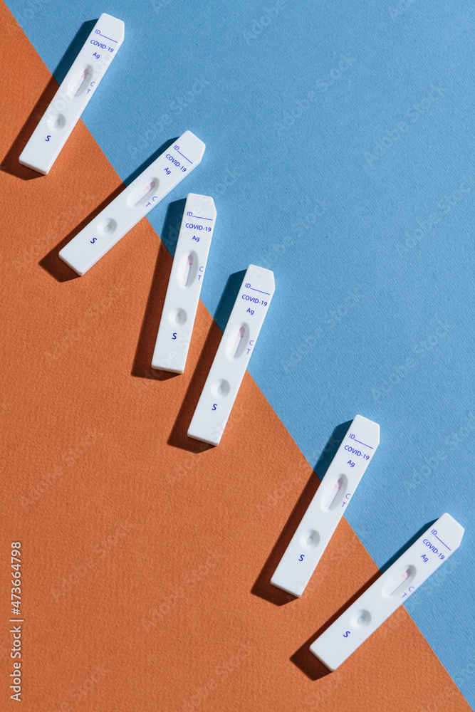 Negative SARS-CoV-2 Rapid Antigen Test Stock Photo | Adobe Stock